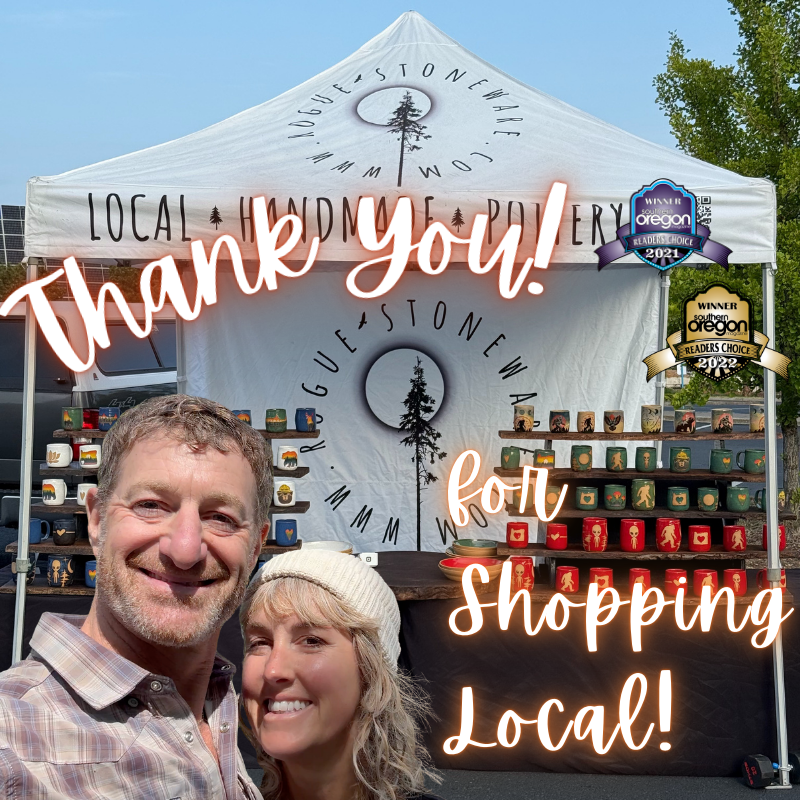 Handmade pottery in Southern Oregon | Rogue Stoneware Handmade Ceramic ...